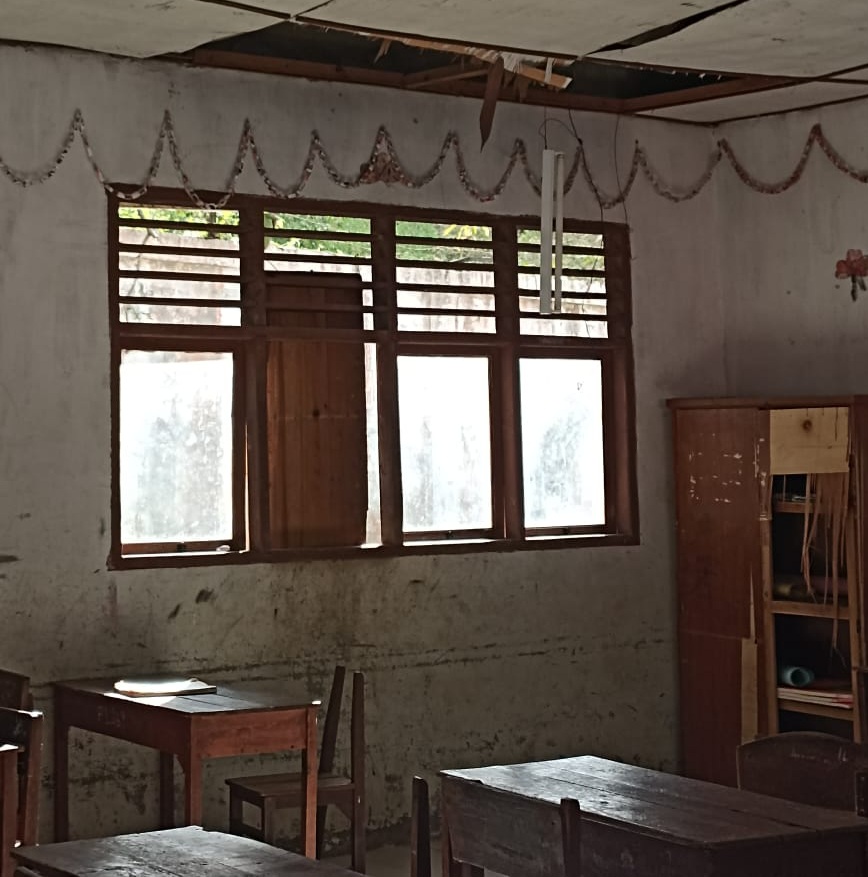 Terkesan Kumuh, Anggaran Pemeliharaan Dana BOS SDN 5 Rikit Gaib 2024 ...